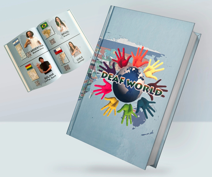 Book on Sign languages (295 countries) - Český + video QR - 835 kČ ...